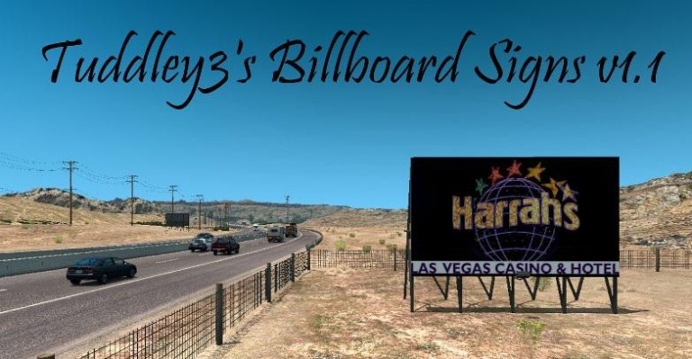 Billboard Signs v1.1 - ATS Mods