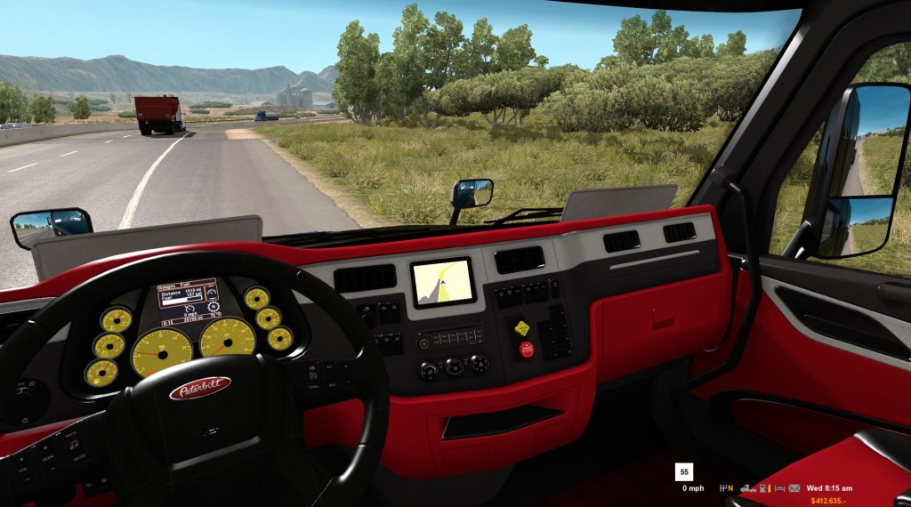 Peterbilt 579 Ferrari Interior FINAL - ATS Mods