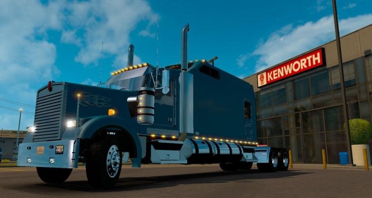 Kenworth W900B Long Fixed v1.1 - ATS Mods