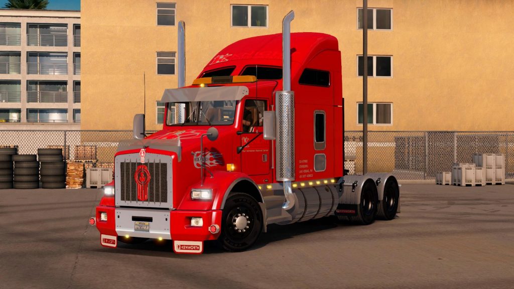 Kenworth T800 v1.2 - ATS Mods