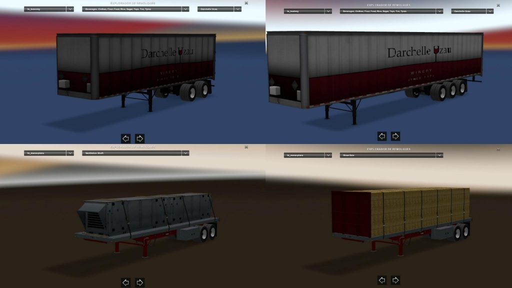ATS Trailers Pack v1.1 | ATS Mods