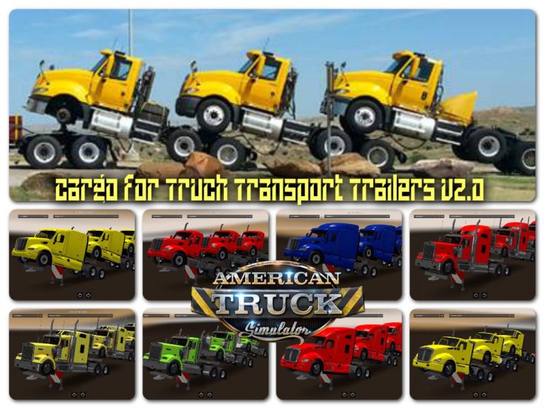 Cargo for Truck Transport Trailers v2 - ATS Mods