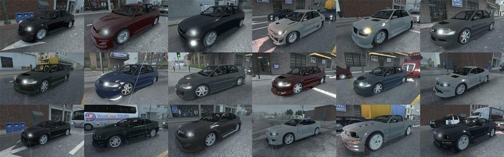 NFS: Most Wanted Traffic Pack FINAL - ATS Mods