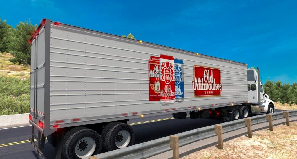 Old Milwaukee reefer trailer - ATS Mods