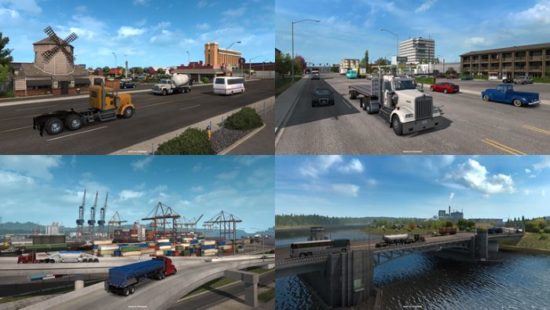 ATS Map Expansion: Washington - ATS Mods