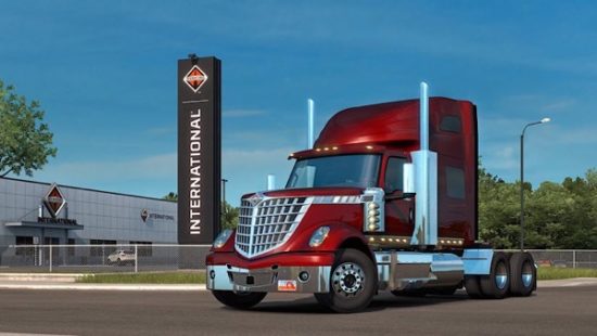 ATS new truck: International LoneStar - ATS Mods