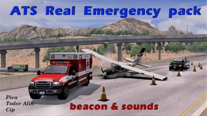 ATS Real Ai Emergency pack v1.2 - ATS Mods