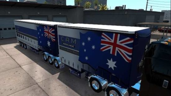 Australian Drop Deck Trailers - ATS Mods