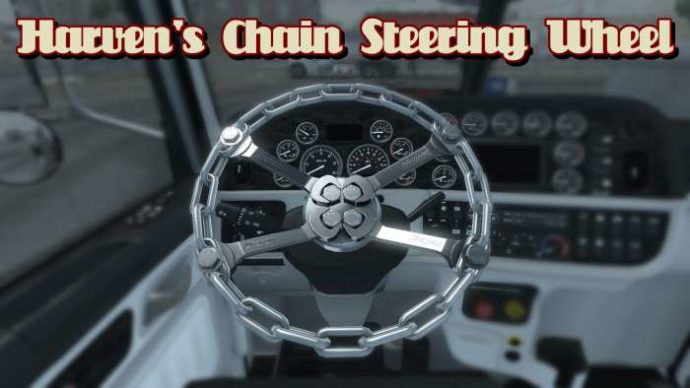 Harven's Chain Steering Wheel - ATS Mods