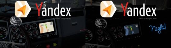 Yandex Navigator v1.4 - ATS Mods