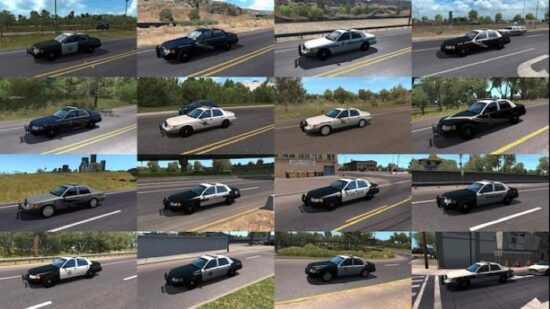 Municipal Police Traffic Pack - ATS Mods