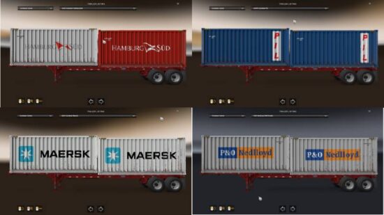 Cargo Pack Real Shipping Container Companies 1.38 - ATS Mods