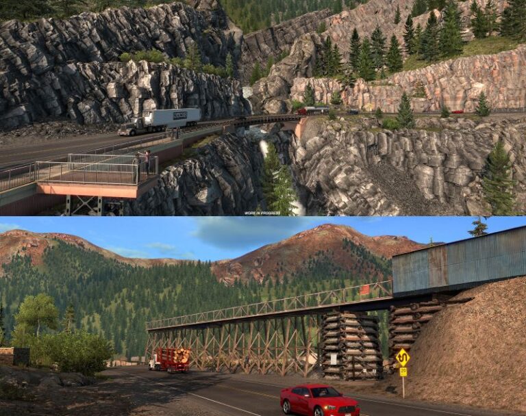 ATS Colorado DLC Million Dollar Highway - ATS Mods