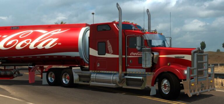 Coca-Cola Truck Skin Pack - ATS Mods