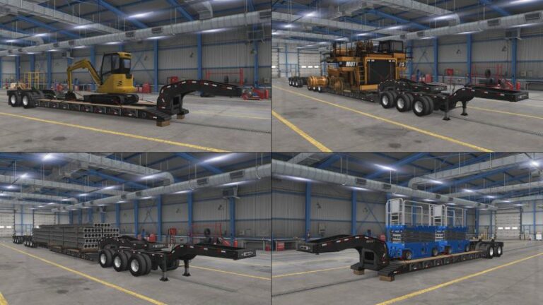 Lowboy Cargo Extended - ATS Mods