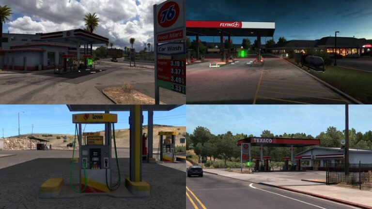 Real Gas Stations Revival Project - ATS Mods