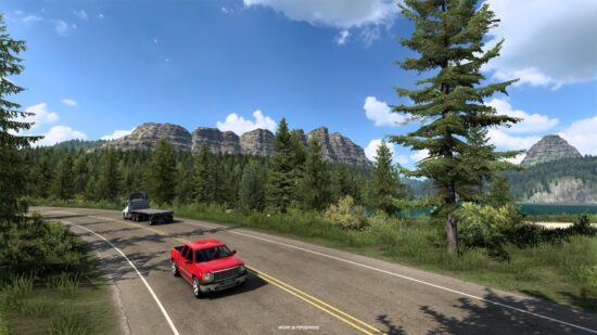 Nature in Wyoming map expansion DLC - ATS Mods