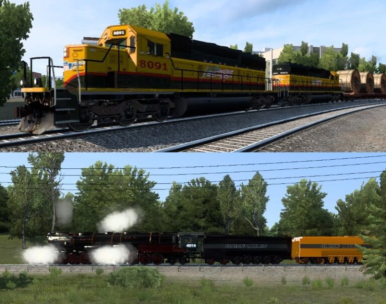 Improved Trains v3.8 - ATS Mods