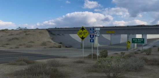 Better Arizona Map 0.2 - ATS Mods