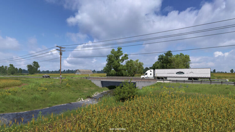 Explore the Natural Beauty of Iowa in American Truck Simulator - ATS Mods